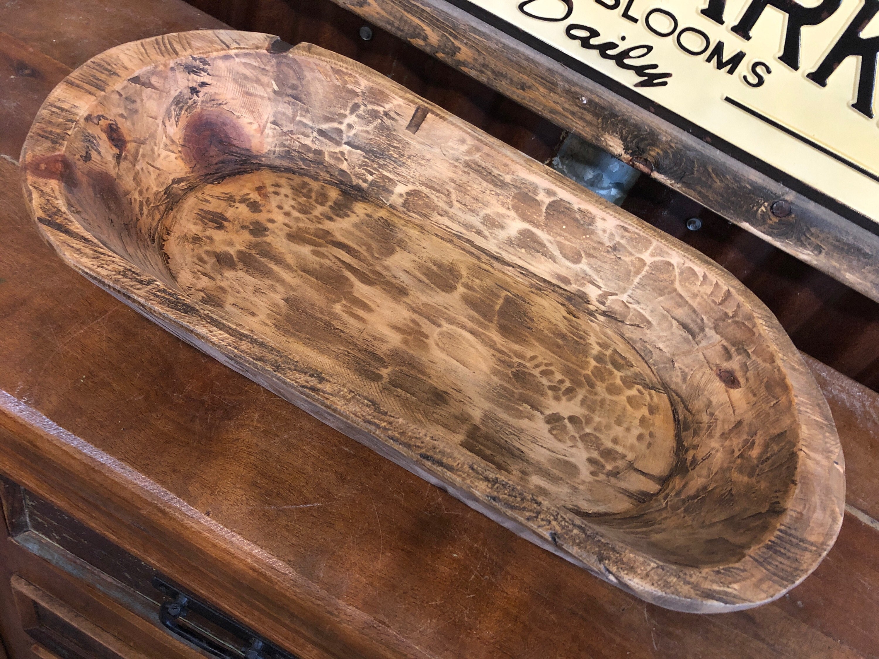 Thick Large Bowl Stained - Etsy