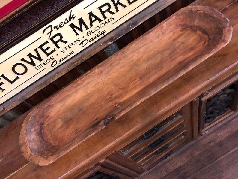 XL Trough Stained | Etsy