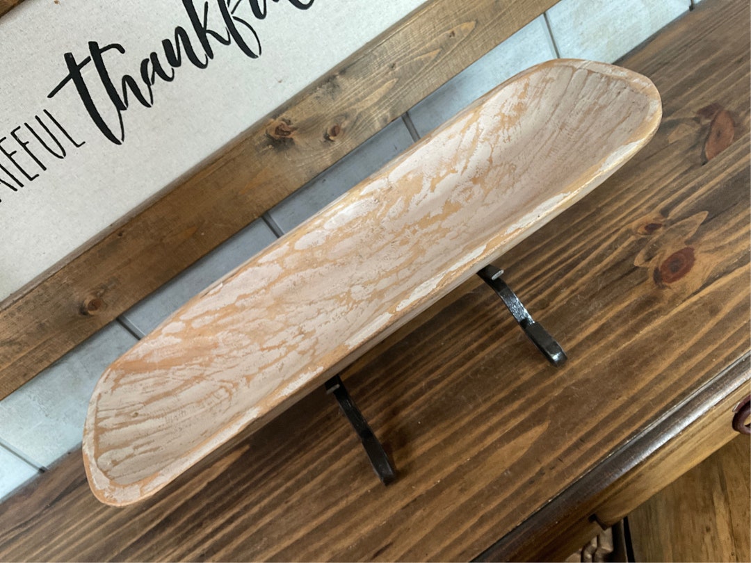 Rustic Antiqued White With Stand - Etsy