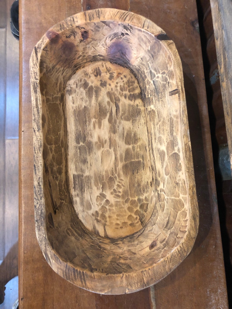 Thick Large Bowl Stained - Etsy