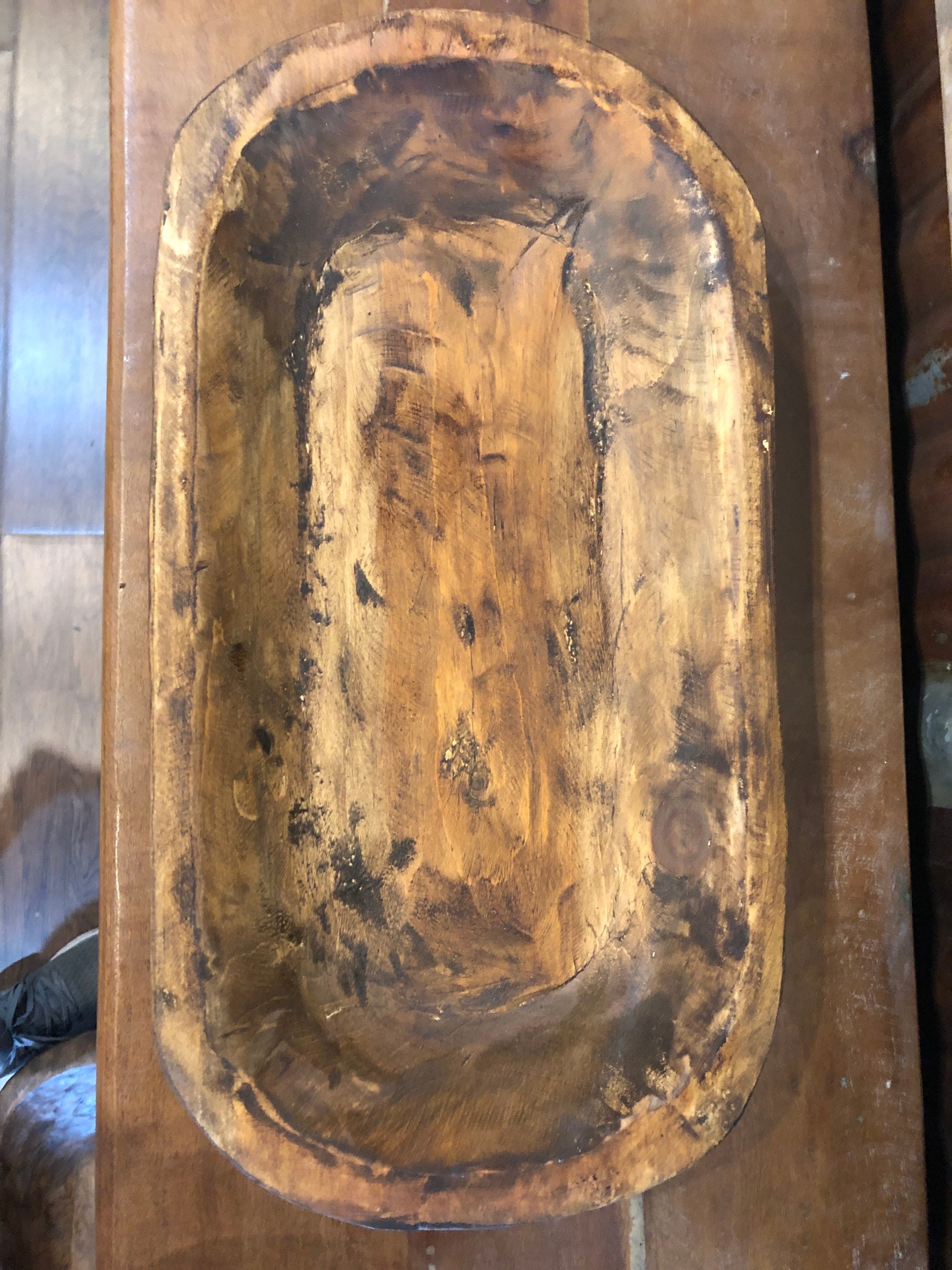 Thick Large Bowl Stained | Etsy