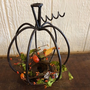 Metal Pumpkin Small - Etsy