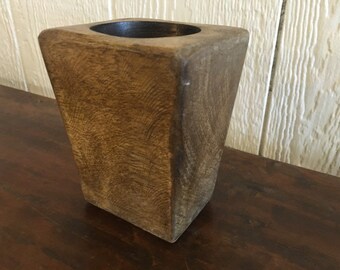 6 Hole Solid Wood Sugar Mold, Mexico, Pilloncillo, Rustic, Weddings ...