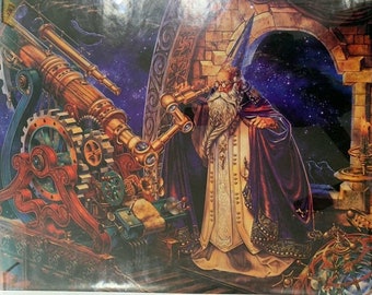 Wizard Poster | Etsy