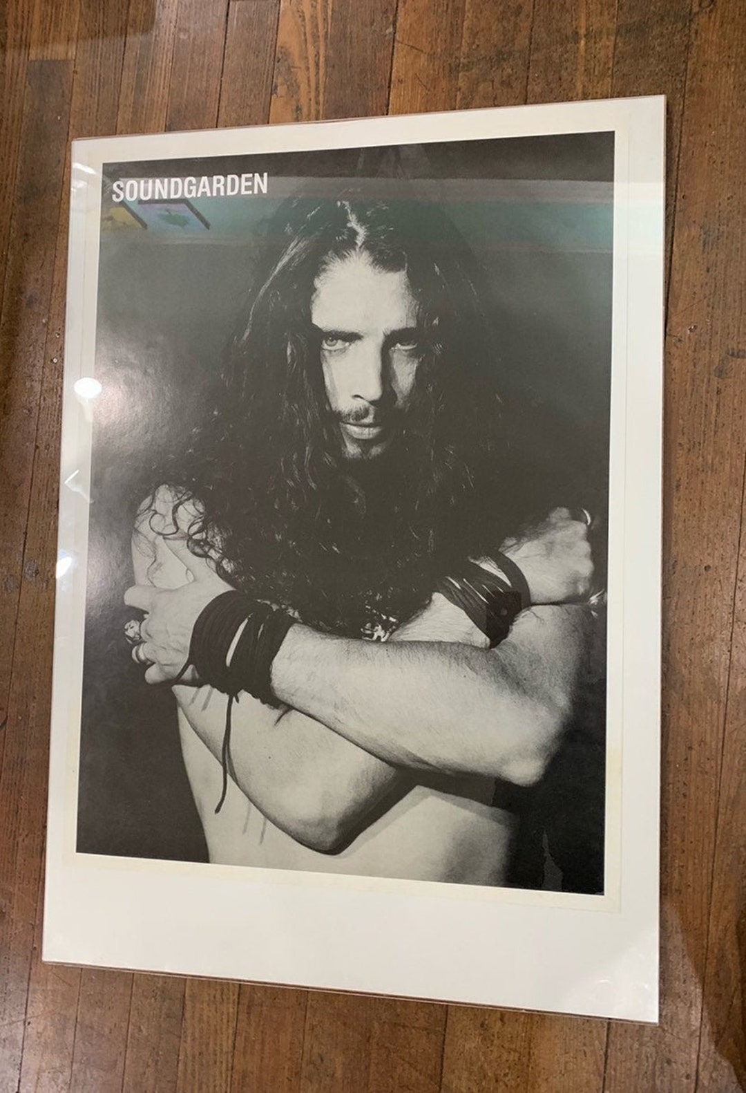 Soundgarden Poster Very Rare Vintage Deadstock Poster Chris - Etsy