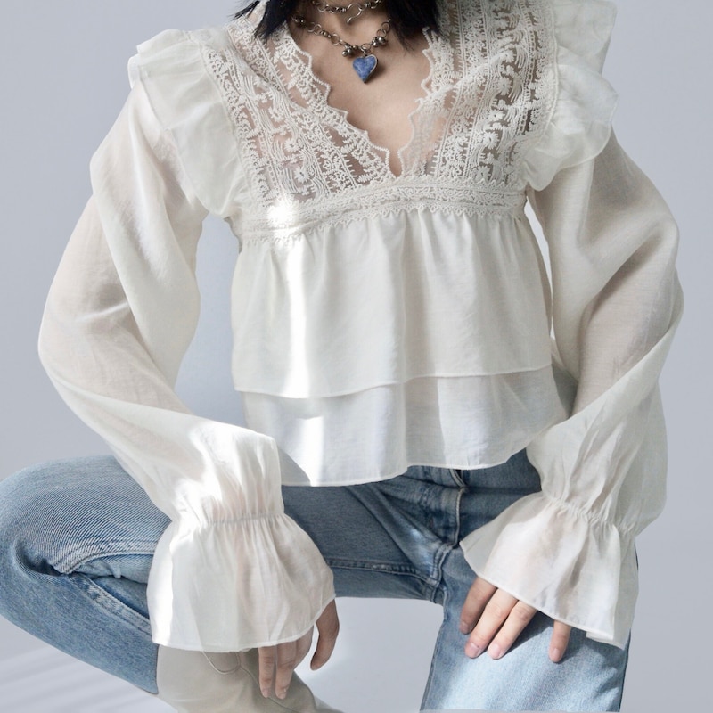 Deep Cleavage Tops - Etsy