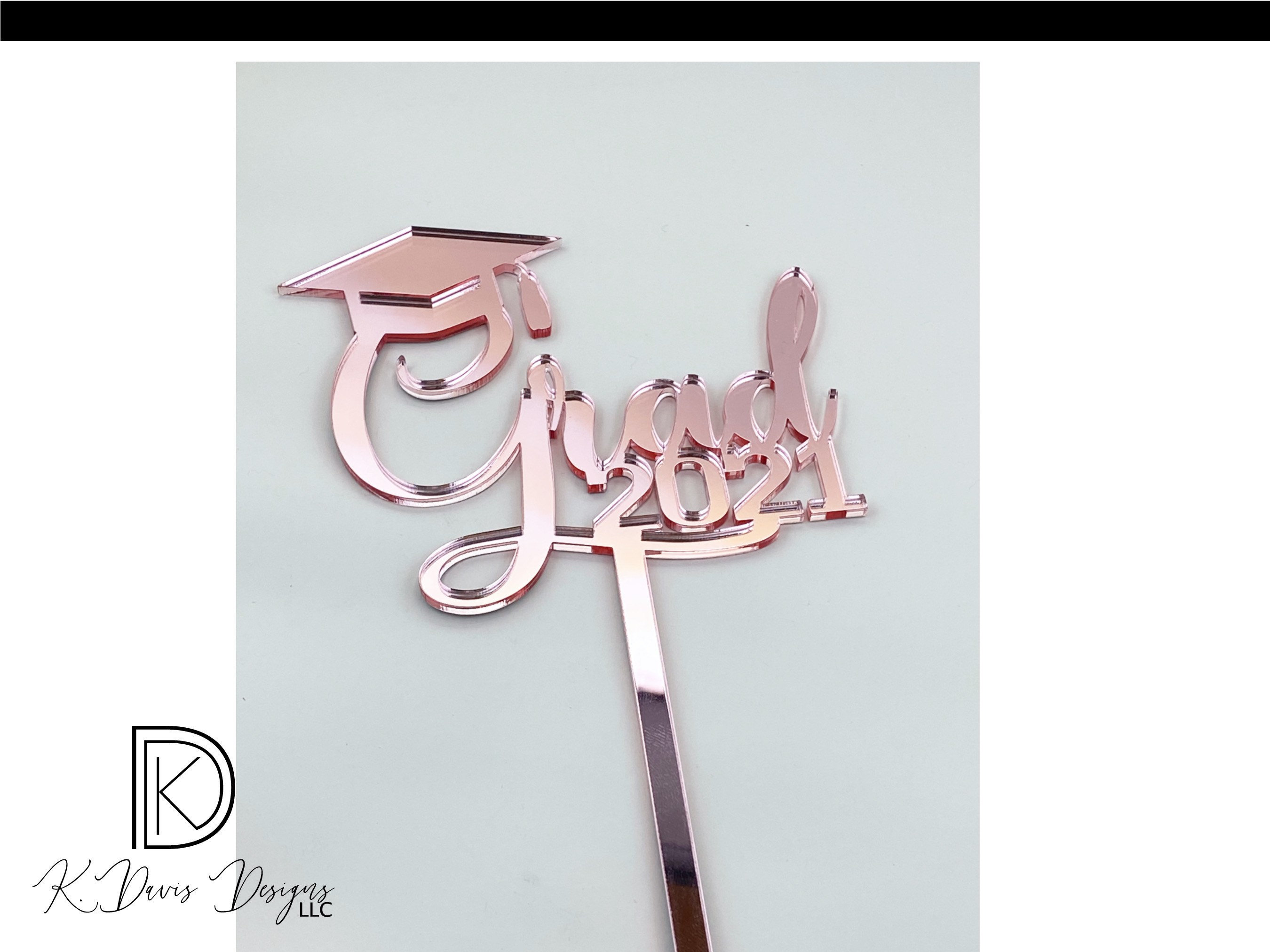 Grad 2022 Cake Topper With Mortar Board Acrylic Graduation - Etsy Canada