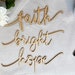 Faith Bright Hope Christmas Place Cards Holiday Table - Etsy