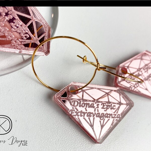 Custom Wine Charms - Etsy