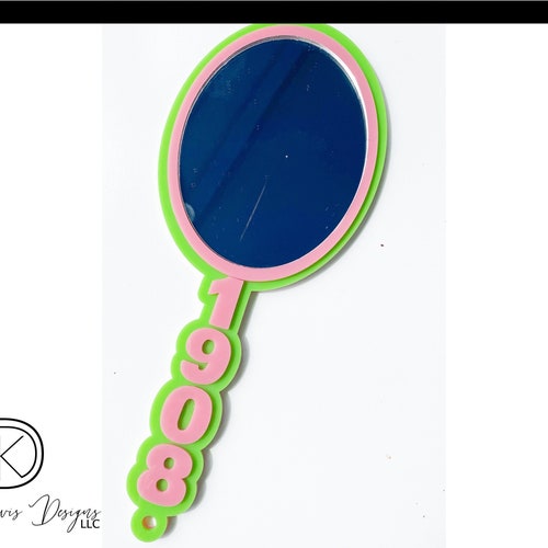 1908 Pinky Salute // AKA Pink and Green Handmade Pretty Girl - Etsy