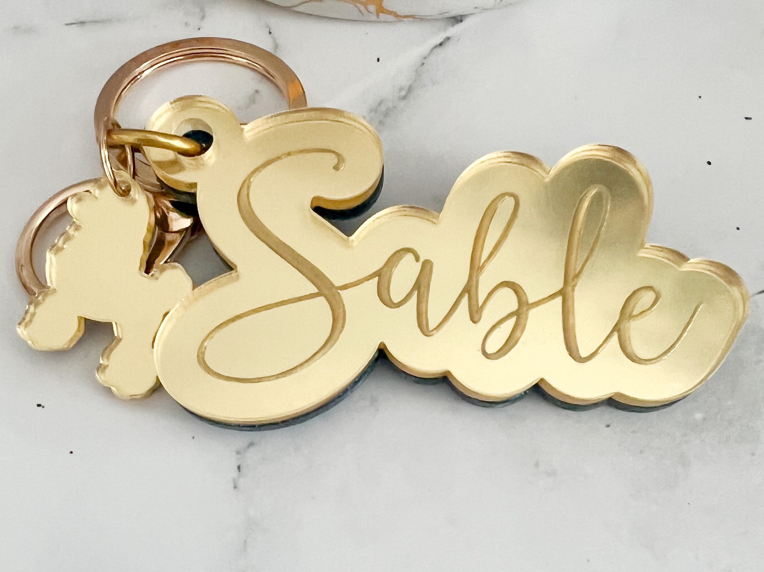 Sigma Gamma Rho Inspired Gold and Blue Custom Keychain - Etsy