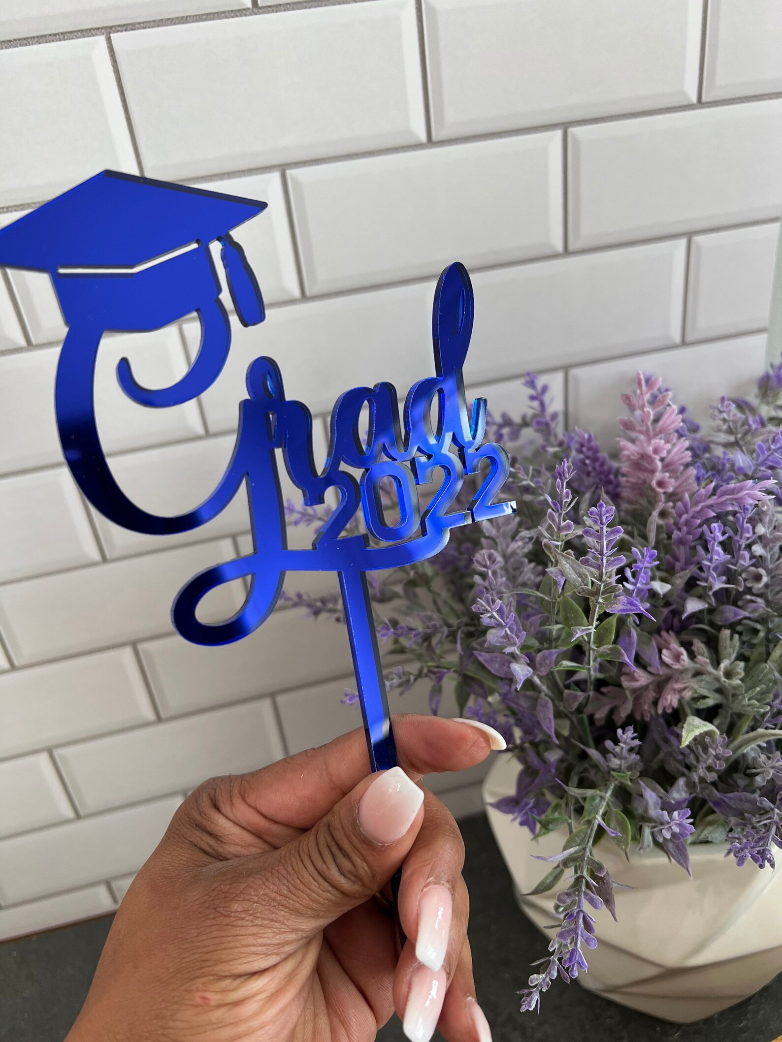 Grad 2022 Cake Topper With Mortar Board Acrylic Graduation - Etsy Canada