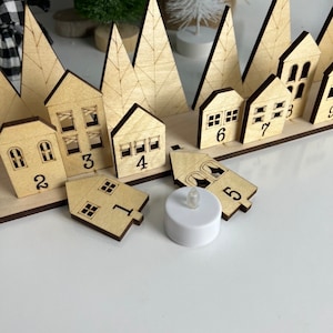 Modern Boho Christmas Advent Calendar - Etsy