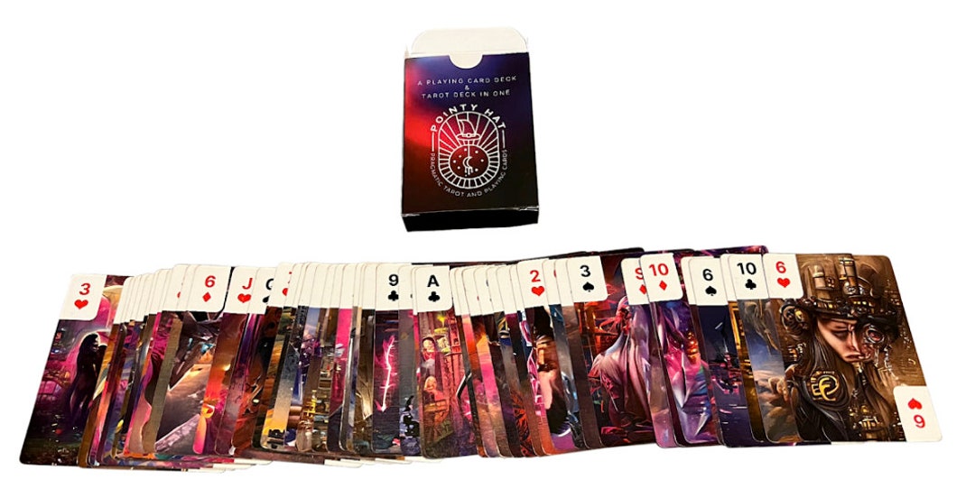 Pointy Hat Tarot and Playing Card Deck - Etsy