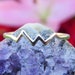 Energy Vibration Frequency Ring - Sterling Silver Spiritual Ring ...