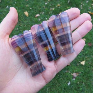 Rainbow Fluorite Crystal Angel Figurine 2" - Fluorite Stone Angel ...