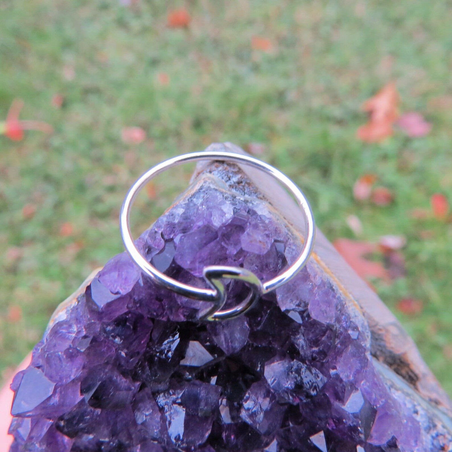 Crescent Moon Ring Sterling Silver Open Half Moon Ring - Etsy