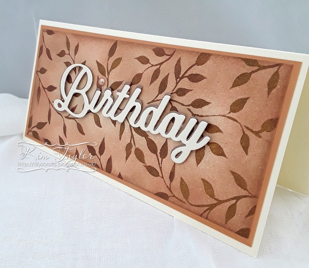 Design Your Own Card Colours and Sentiment Handcrafted - Etsy UK