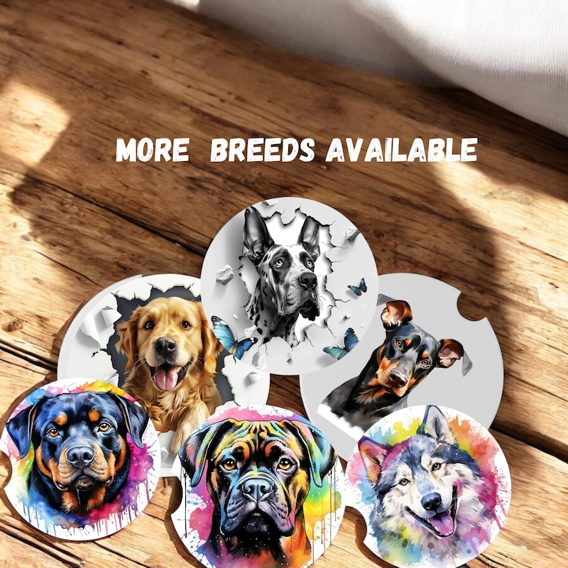 Car Coaster Husky - Etsy