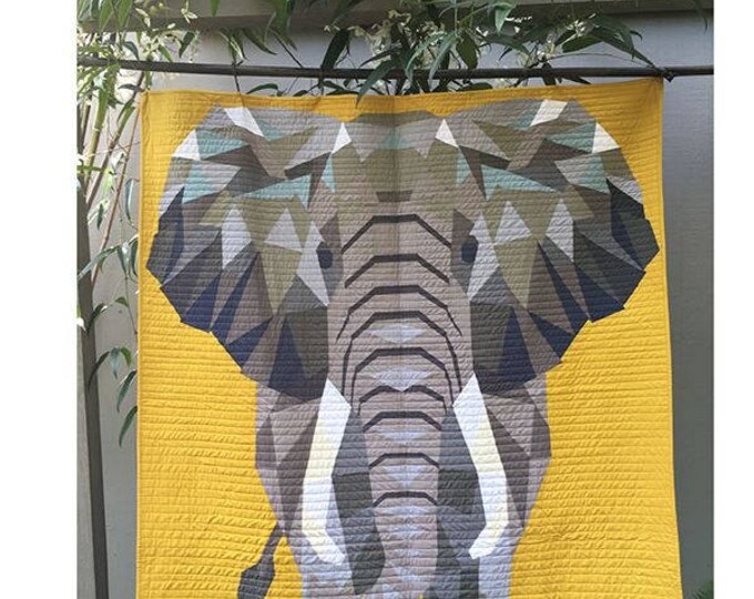 ELEPHANT ABSTRACTIONS - Quilt Pattern by Violet Craft VC 010 - Etsy