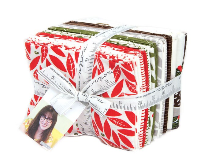 MERRILY - 22 Piece Fat Quarter + Panels Bundle by Gingiber for Moda ...