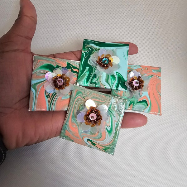 Mini Canvas Magnet - Etsy