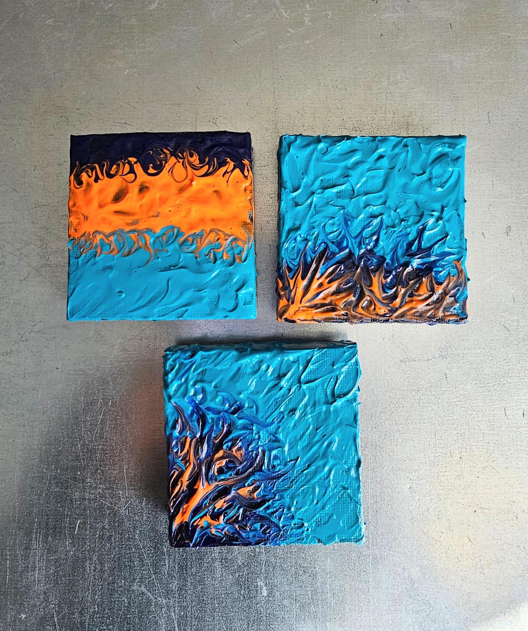 Fine Art Magnet, Hand Painted Magnet, Mini Painting on Canvas, Cute ...