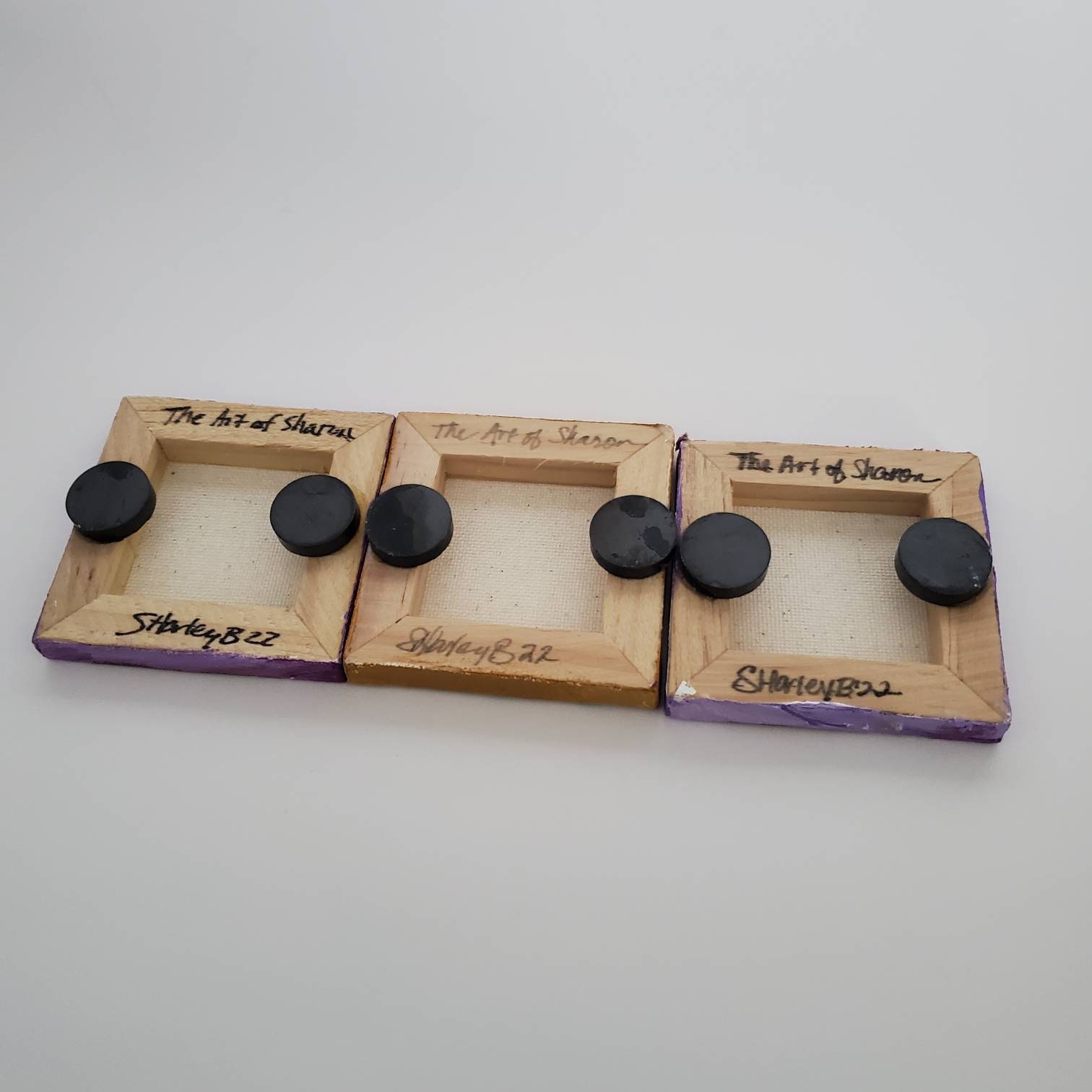 Black Woman Magnet, Hand Painted Magnet, Black Girl Magnet, Black Girl ...