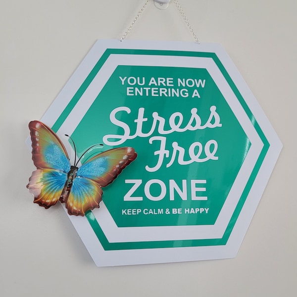 Stress Sign - Etsy