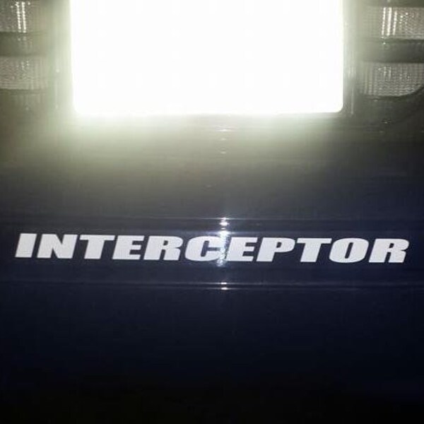 Interceptor Decal - Etsy
