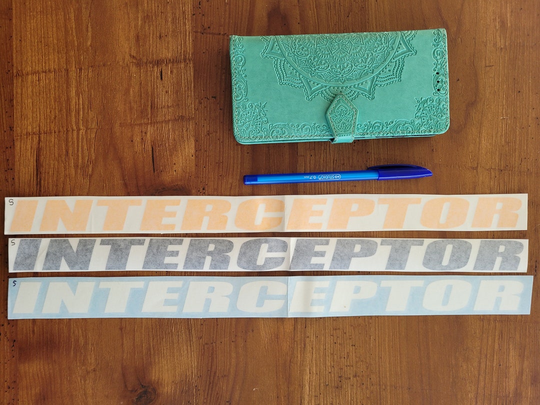 Interceptor Decal - Etsy
