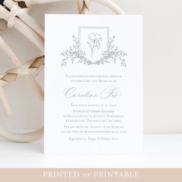 French Inspired Invitations - Etsy