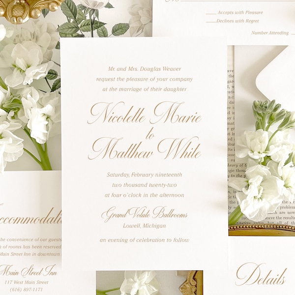 Classic Invitation - Etsy