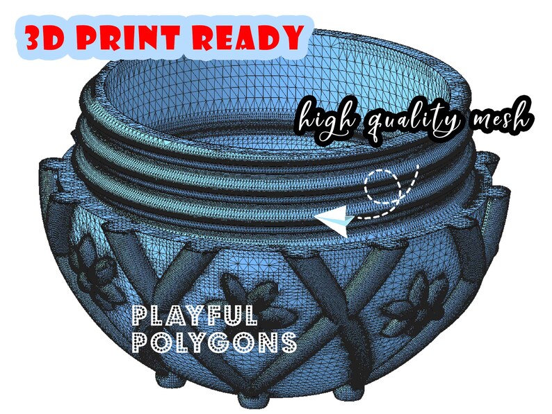 Easter Egg With Threads STL Files | Diamonds Egg Model for 3D Printing | Surprise Easter Egg ...