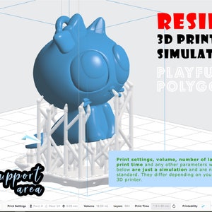 Cute Cat Keychain 3D Print STL File | Digital File Ready for 3D ...