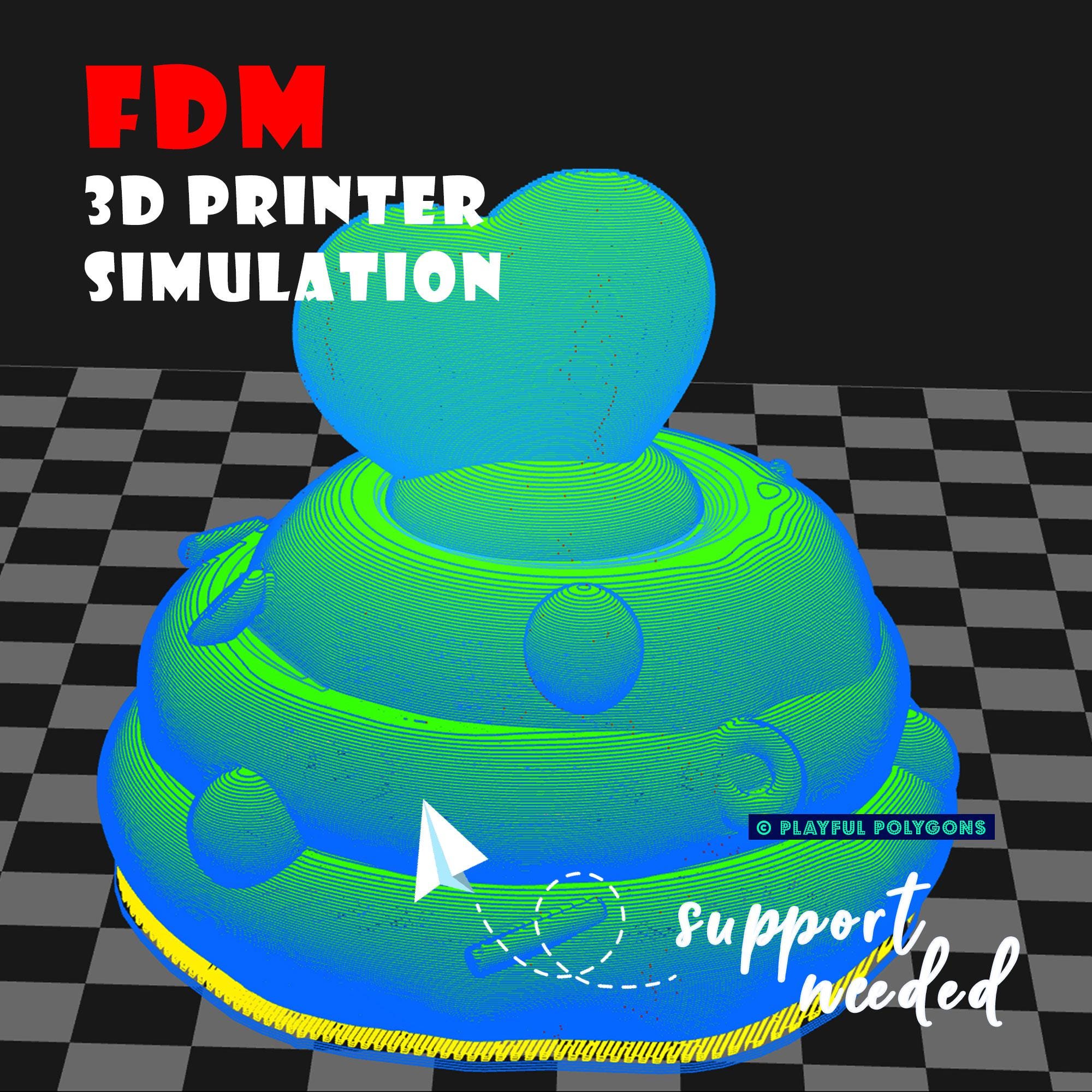 Cute Threaded Cupcake Box STL Files | Storage Box 3D Print File ...