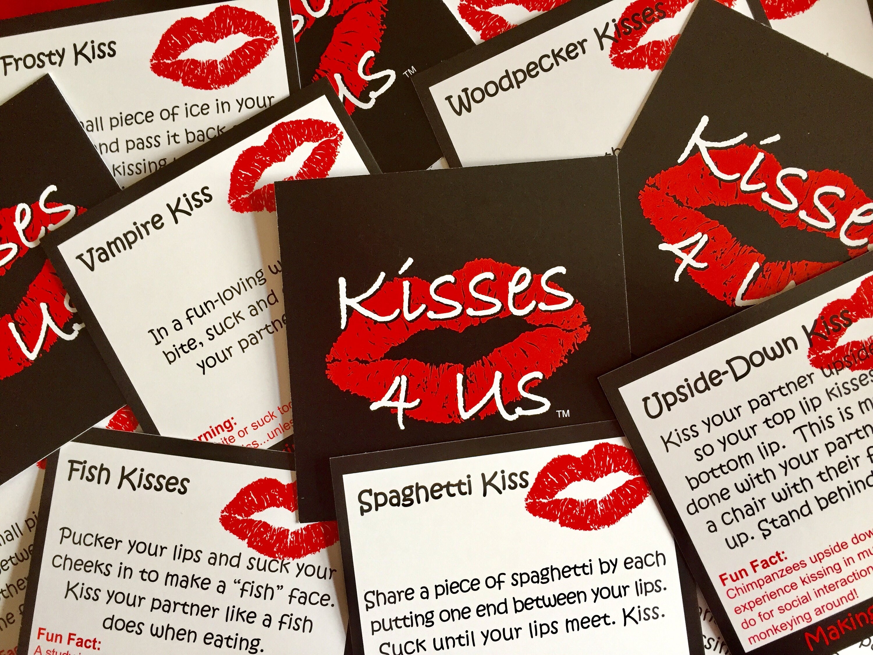Romantic Kiss Cards Gift Set: Fun & Flirty Game - Etsy