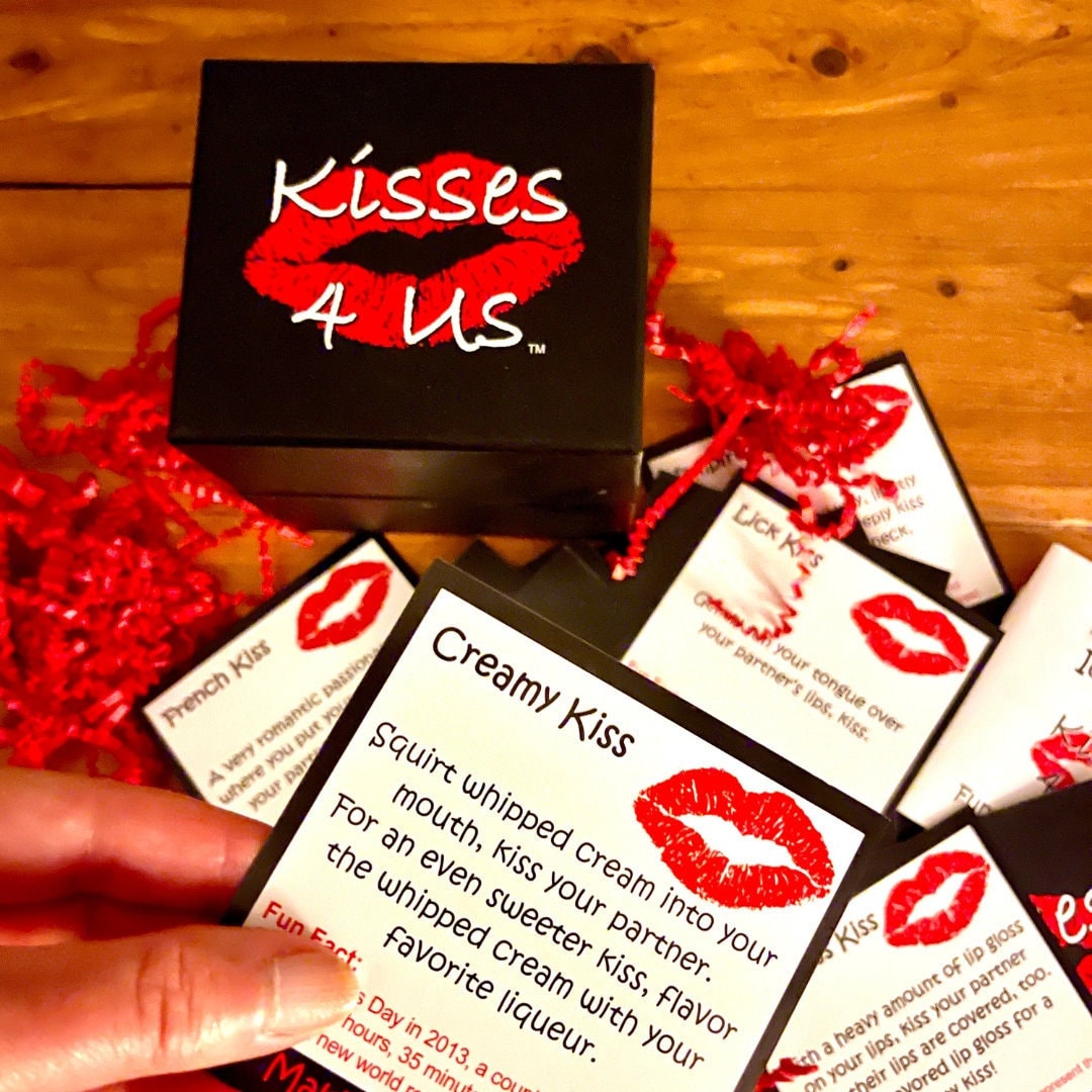 Kisses 4 Us® Making Kissing Fun Sexy Gift for Boyfriend-sexy Gift for ...