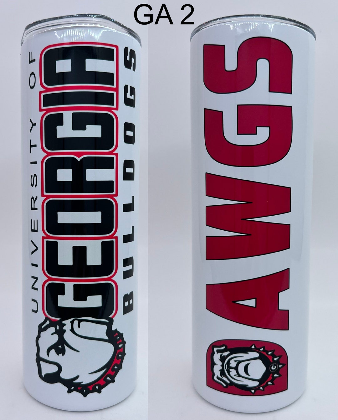 Georgia 20 Oz or 30 Oz Tumbler - 5 Artwork Options - Etsy