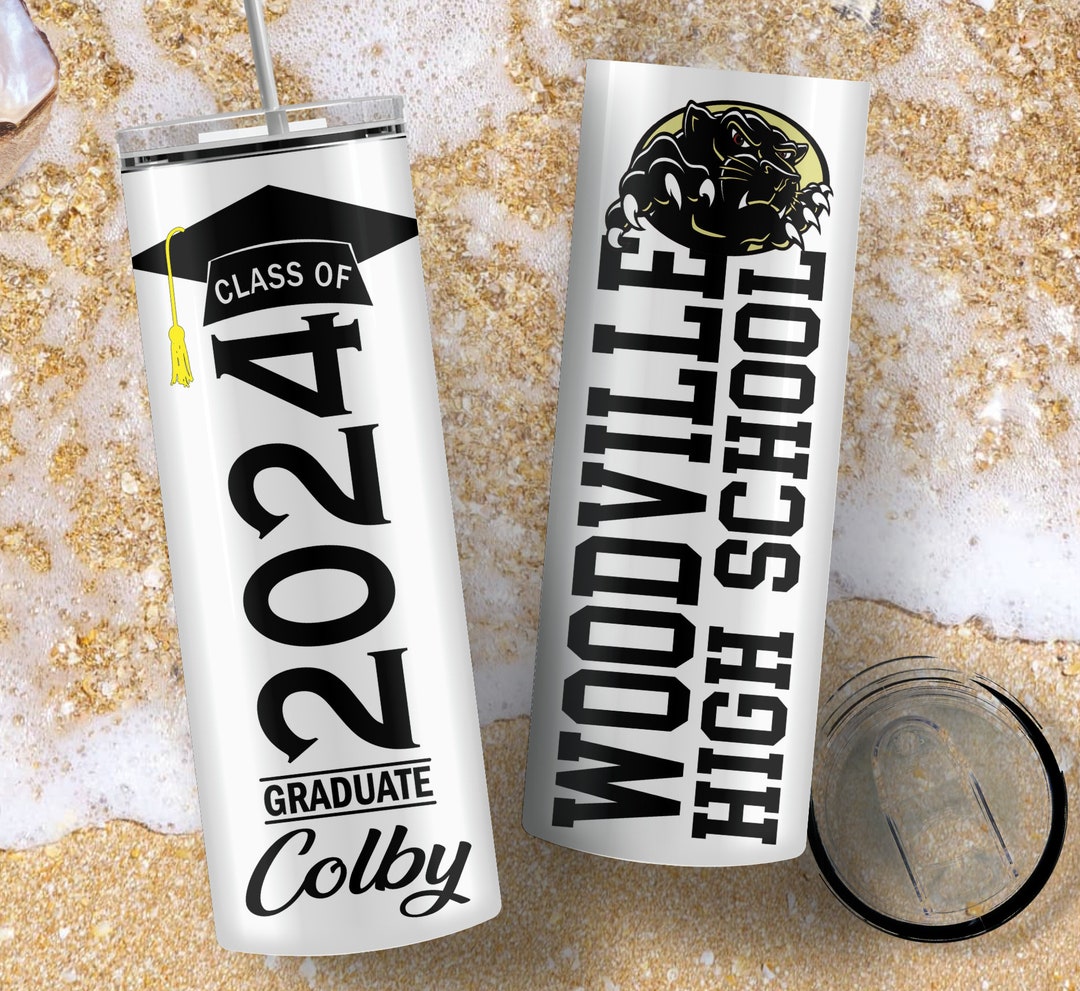 Personalized Graduate Tumbler 2 Size Options (20-30 Oz) Cup Graduate ...