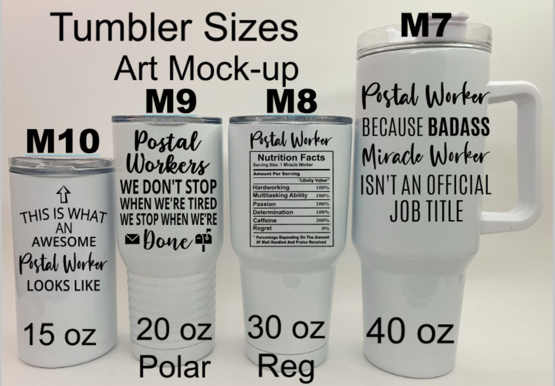 USPS Tumbler Mail Carrier Gift (handle on 40 Oz) Postal Employee Cup - Etsy
