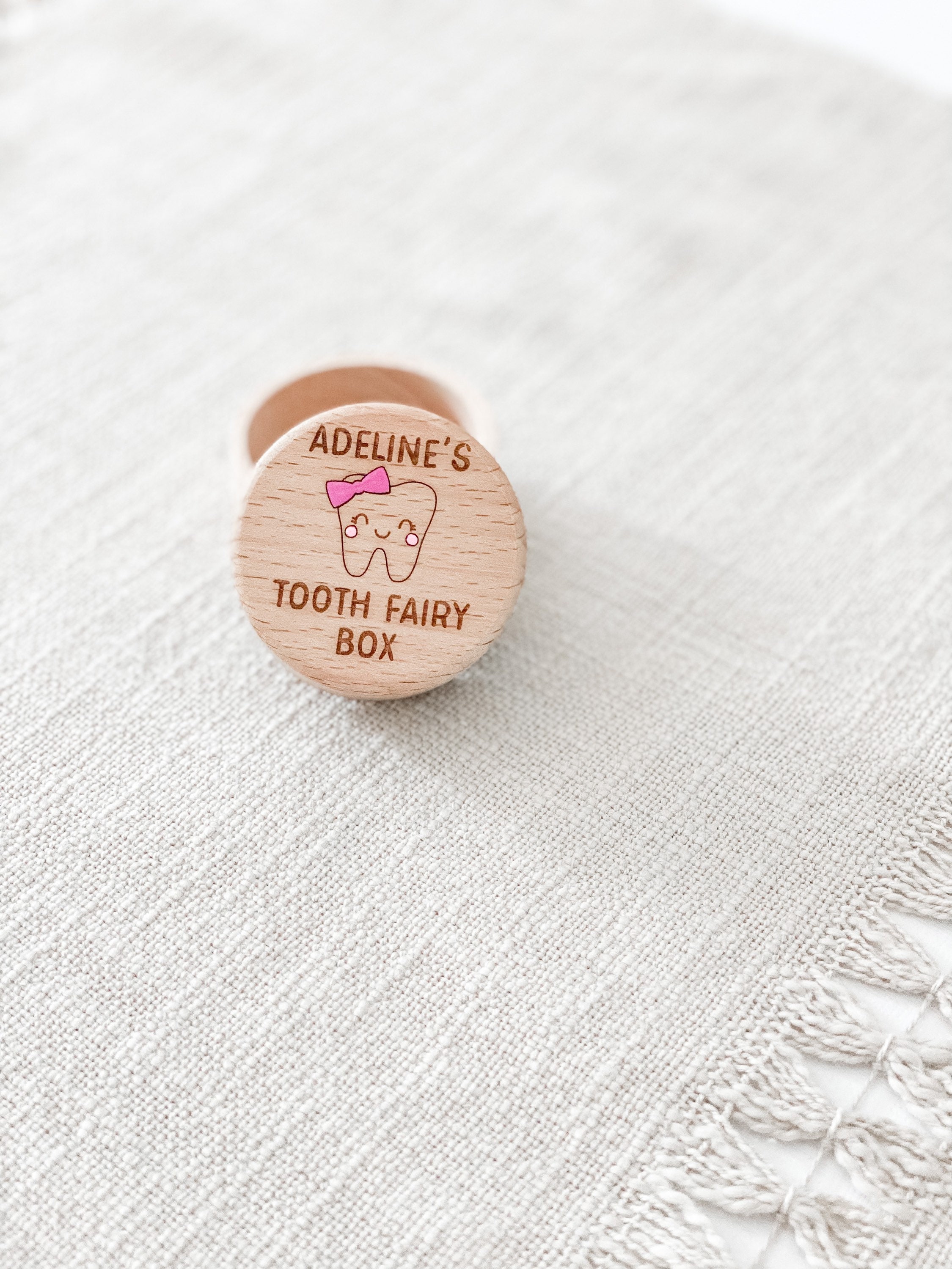 Personalized Tooth Fairy Box Baby Tooth Box Tooth Keepsake | Etsy