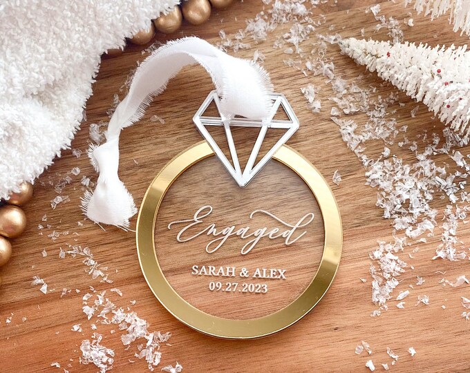 Twelve Days of Christmas Golden Ring Felt Ornament - Etsy