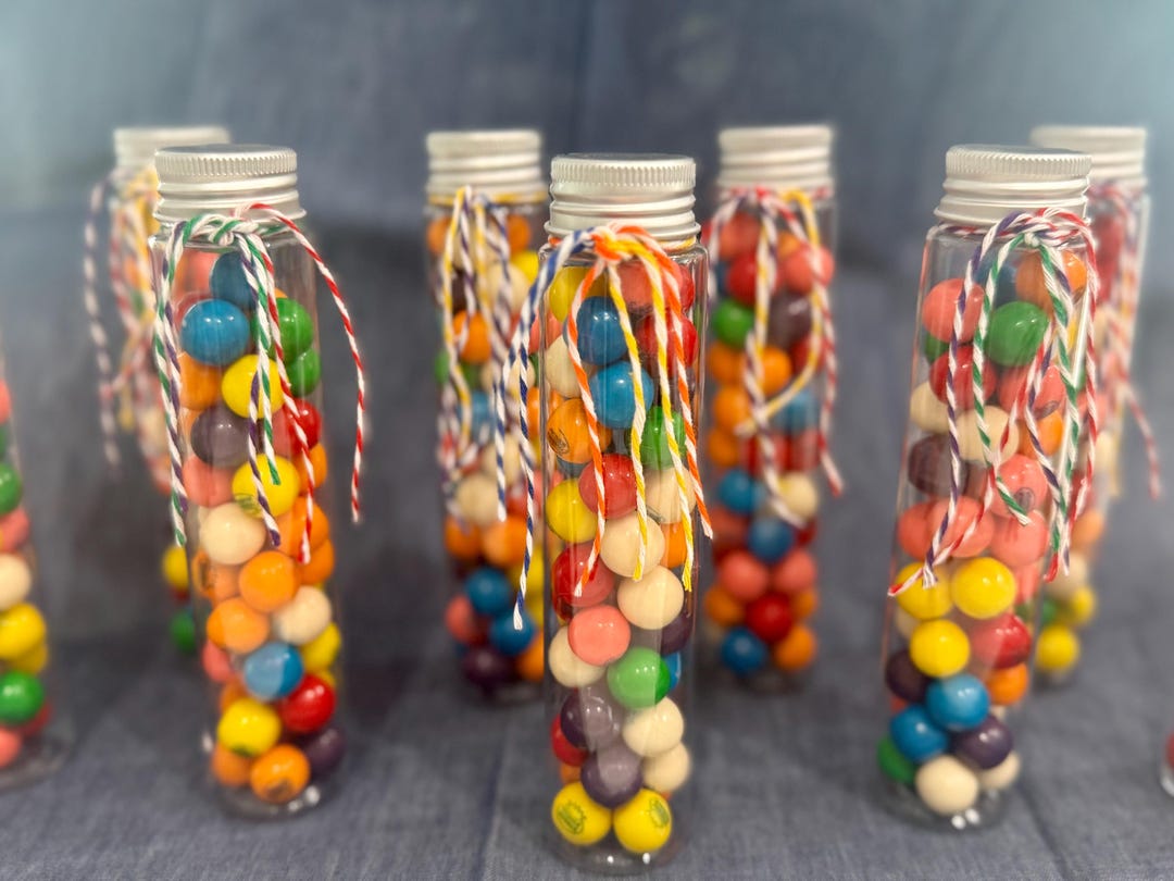Bubble Gum Test Tube Party Favors: Kids Birthday Candy Treats - Etsy