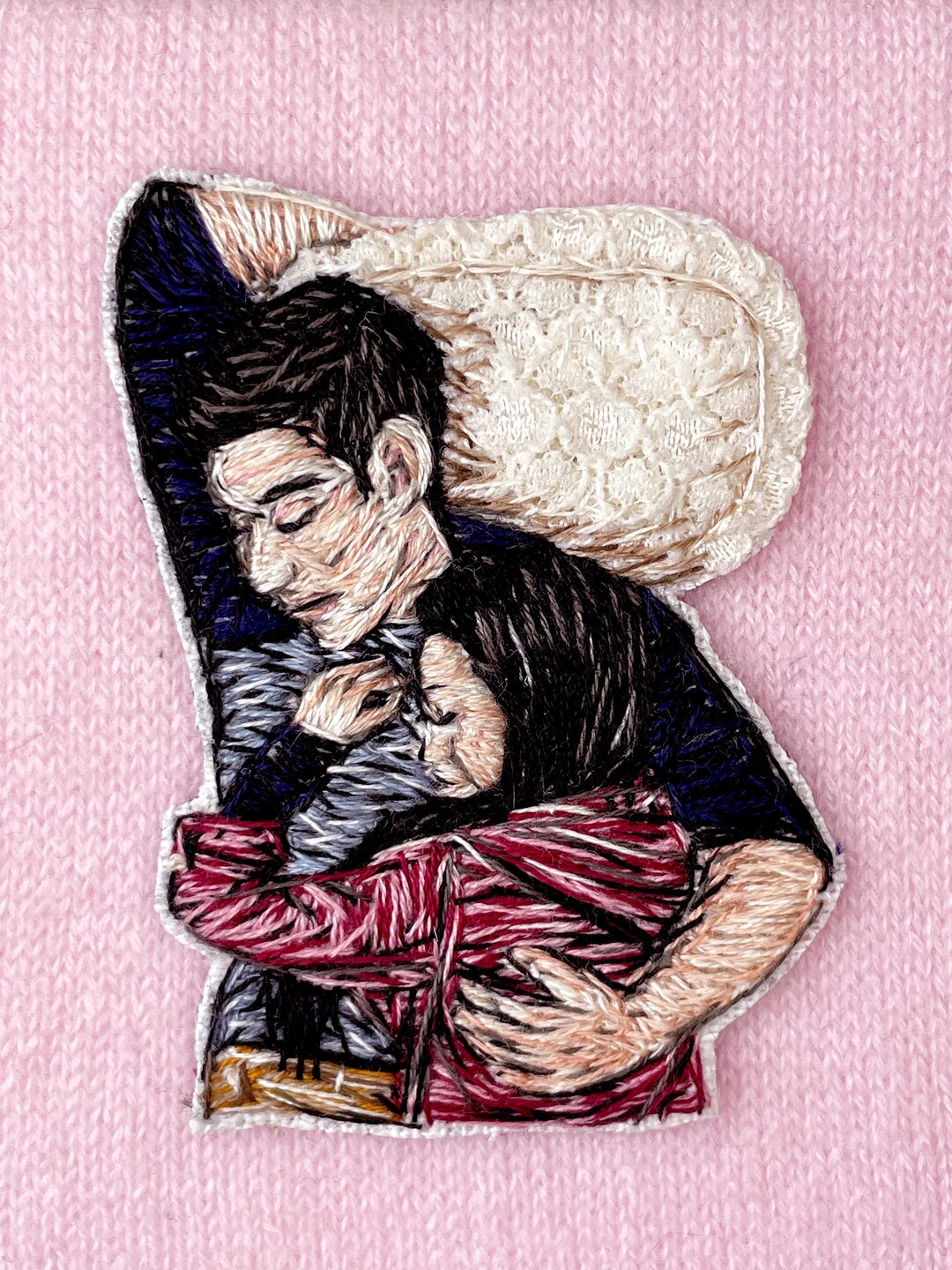 To All the Boys I've Loved Before Embroidered Portrait Lara + Peter ...