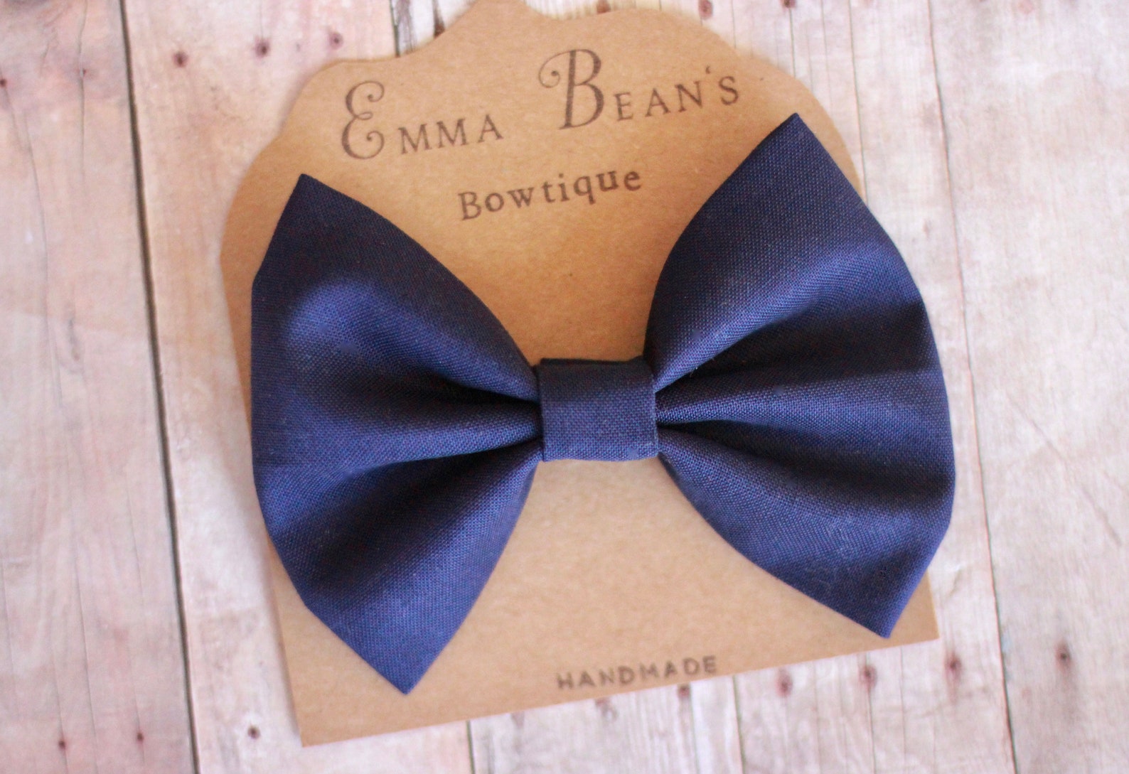 Navy Blue Bow Navy Blue Hair Bow Dark Blue Bow Navy Blue | Etsy