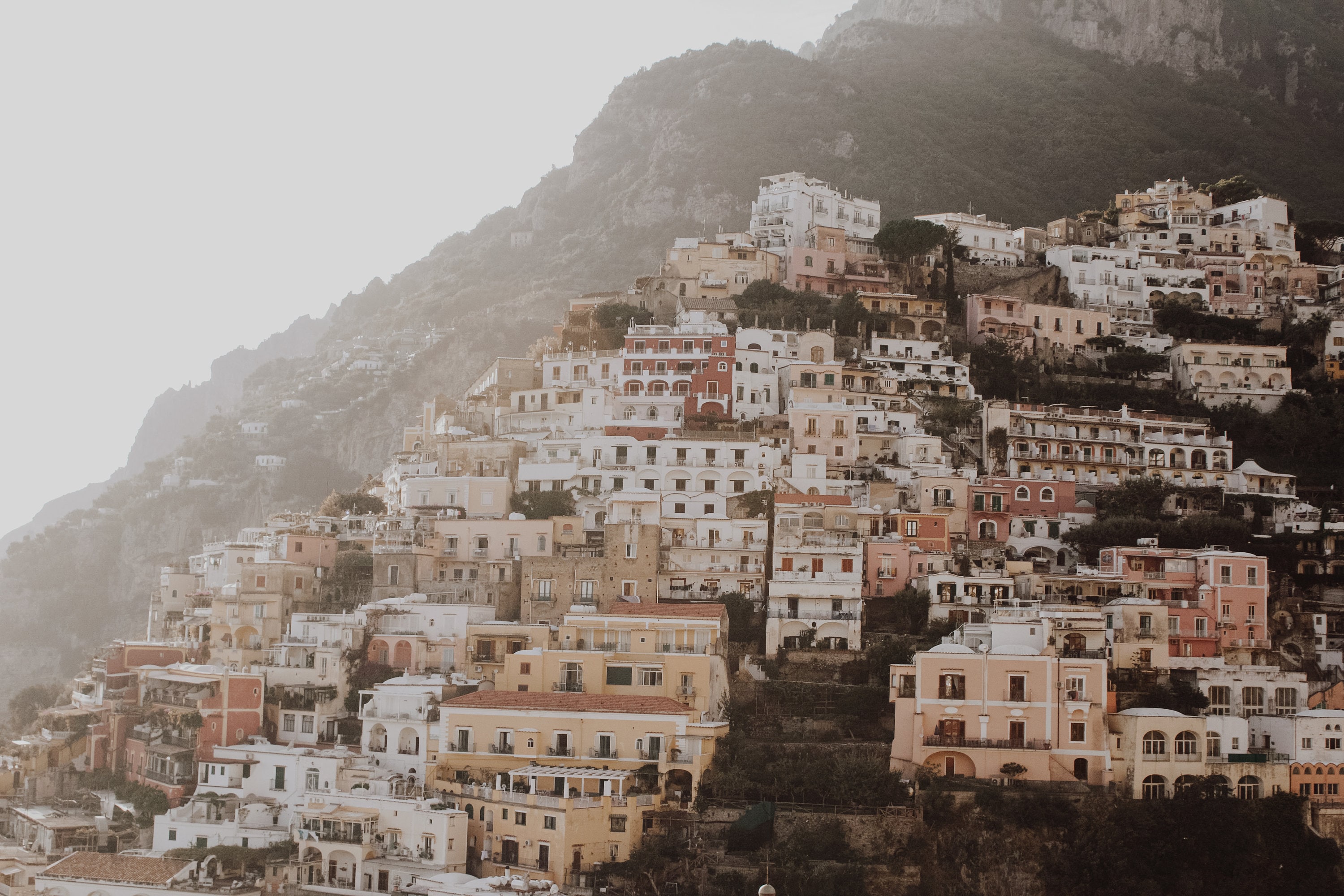 Positano Pastels | Positano, Italy | Amalfi Coast Art Photography ...