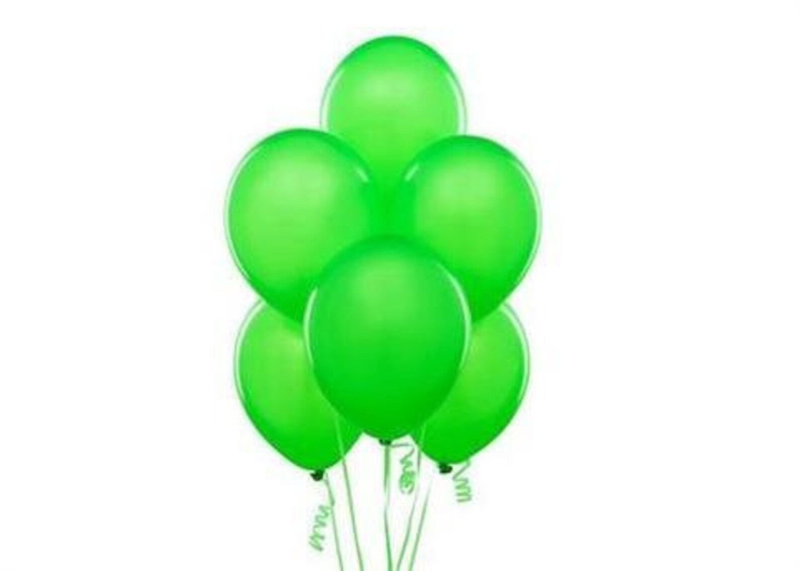 12 Lime Green Latex Balloons 11 Balloons Wedding Shower - Etsy