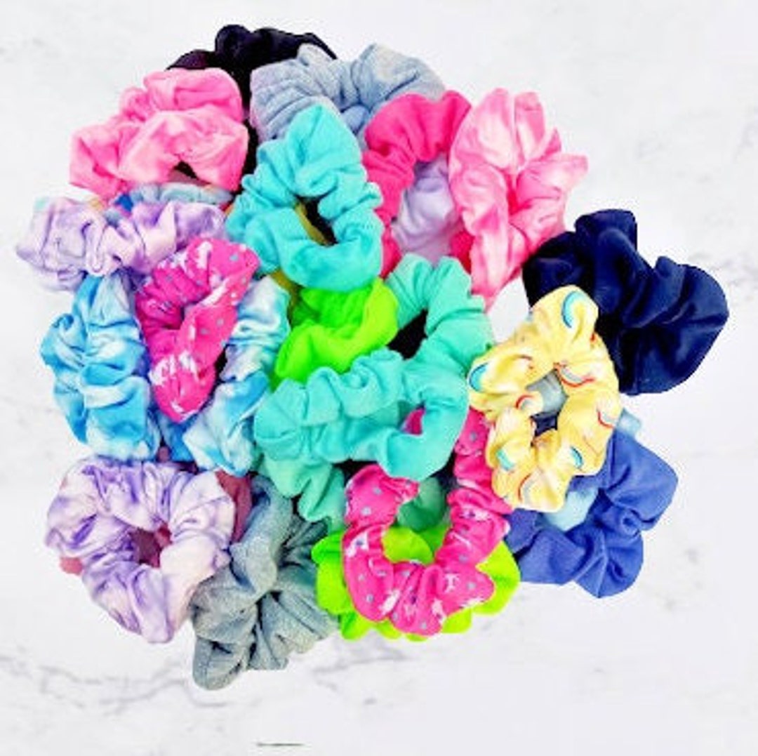 Scrunchie Lot Little Girls 15 Pack Hair Scrunchies - Etsy