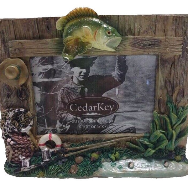 Fishing Pole Picture Frame - Etsy